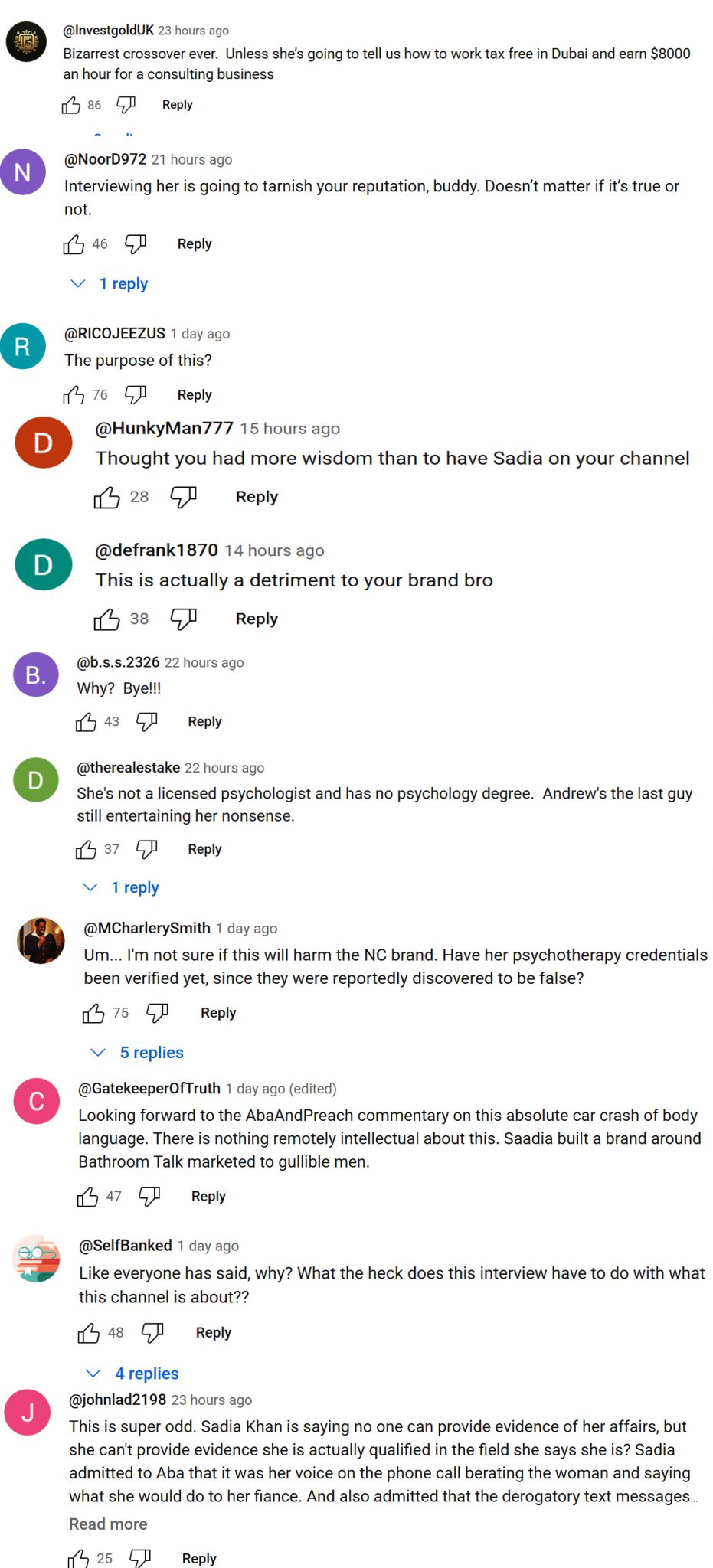 Sadia Khan Escapes Grilling as Podcaster Goes Soft Amid Psychologist ...